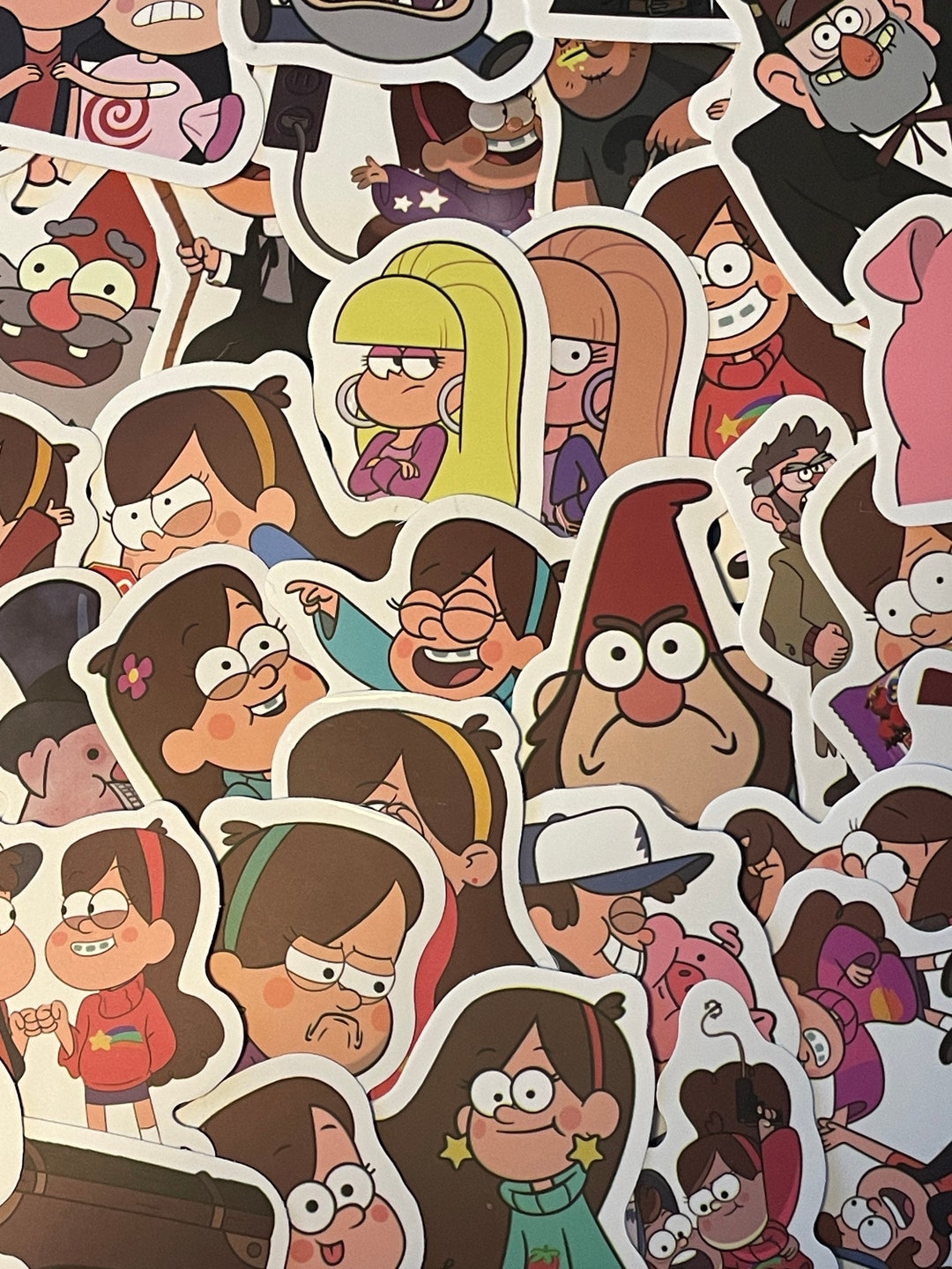 Gravity Falls Stickers | RANDOM Pack of 6 | Mystery Pack | Waterproof ...
