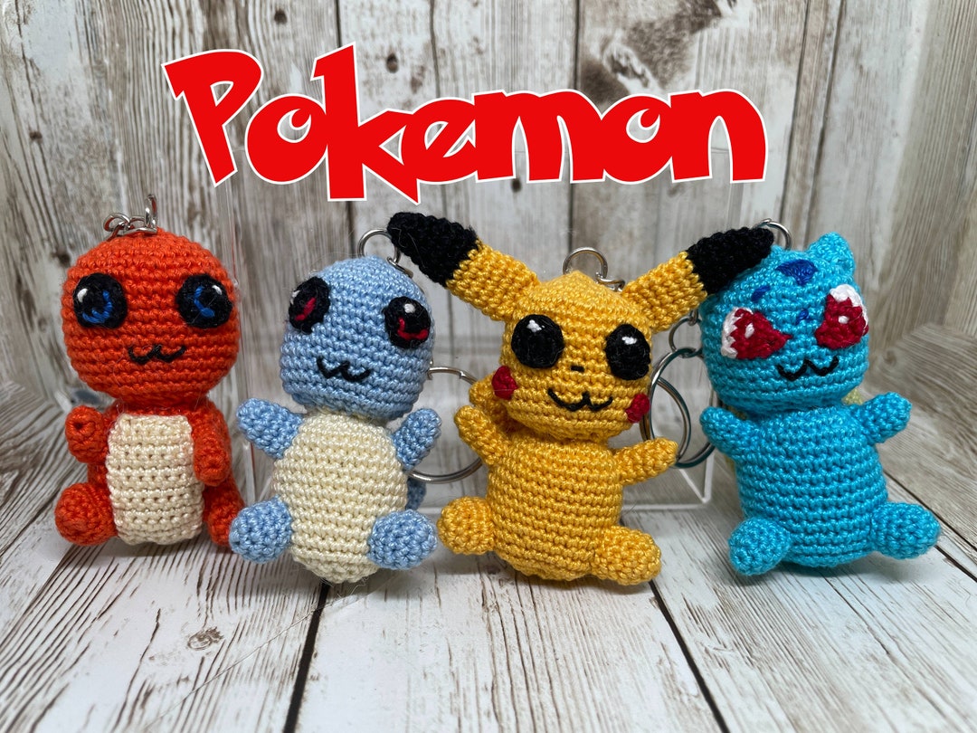 Pokemon Key Chains | Charmander | Squirtle | Pikachu | Bulbasaur ...