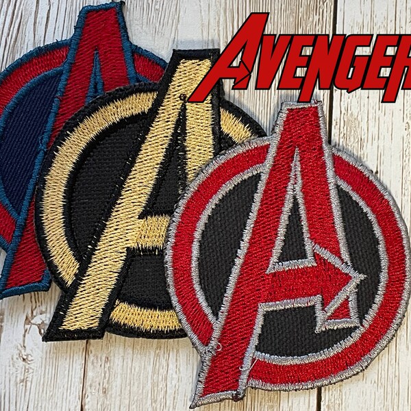 Avengers Sew on Patches - Etsy