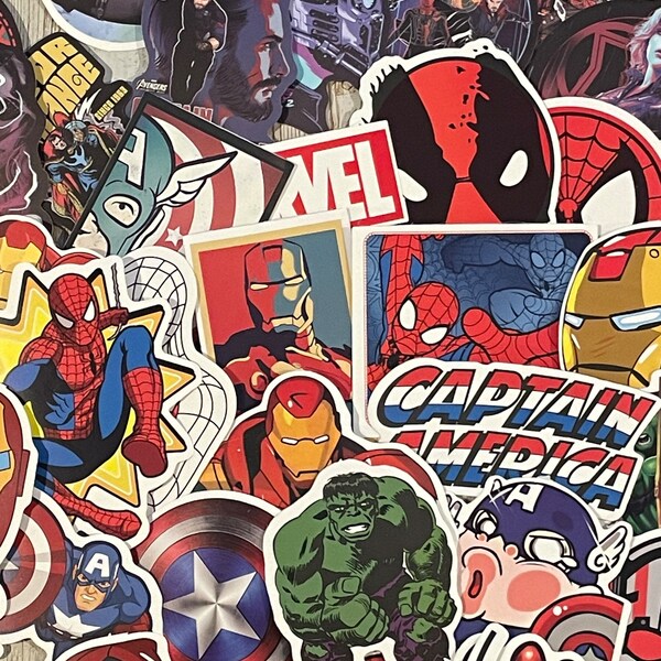 Marvels Stickers - Etsy