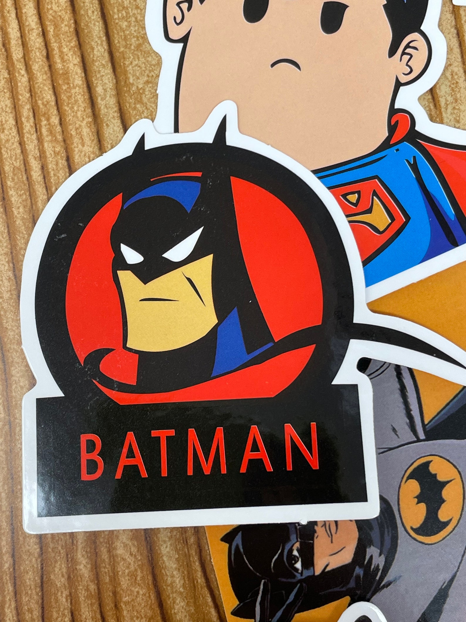 DC Comic Stickers // RANDOM Pack of 6 // Waterproof // Glossy | Etsy