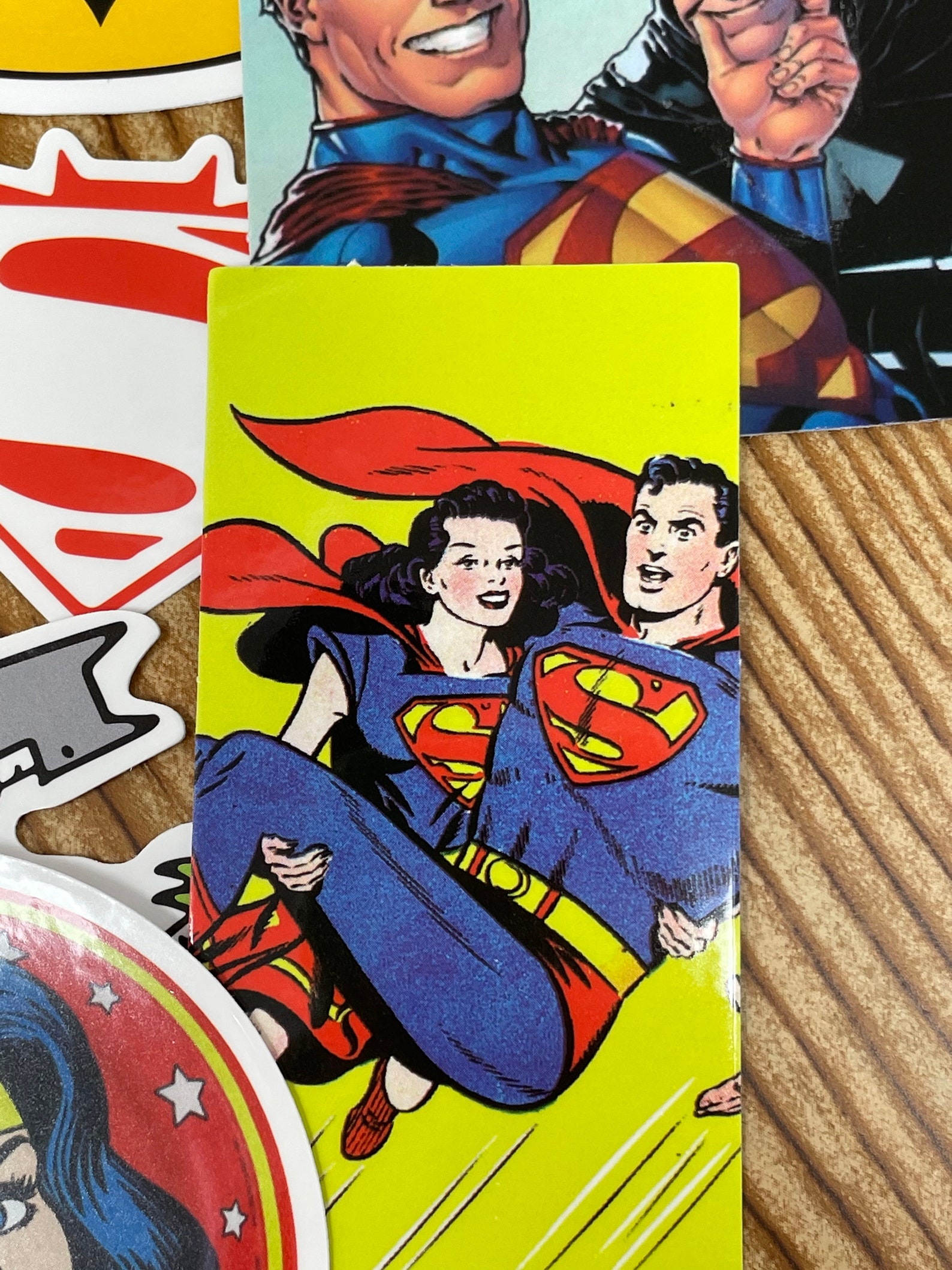 DC Comic Stickers // RANDOM Pack of 6 // Waterproof // Glossy | Etsy