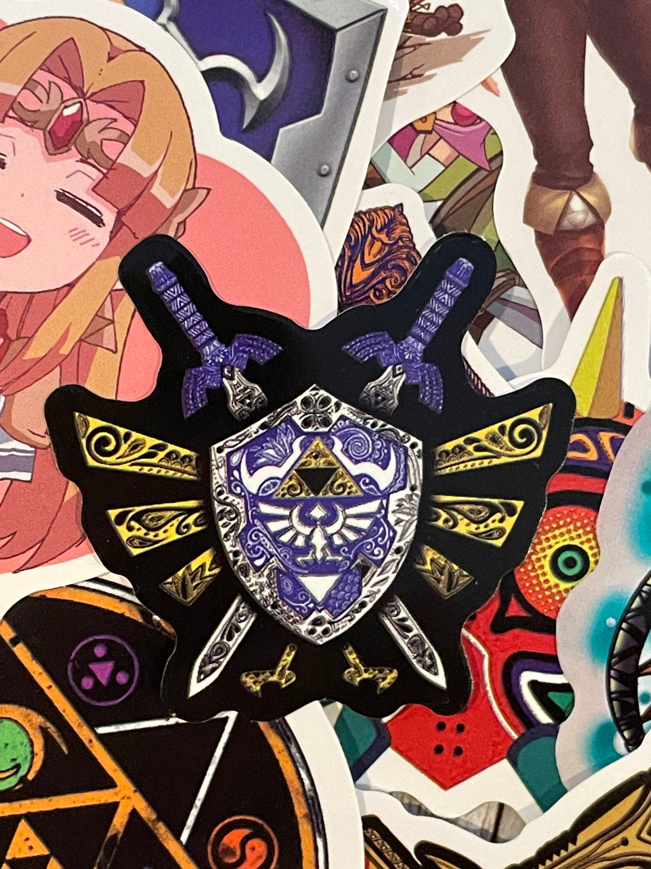 Legend of Zelda Stickers RANDOM Pack of 6 Waterproof - Etsy