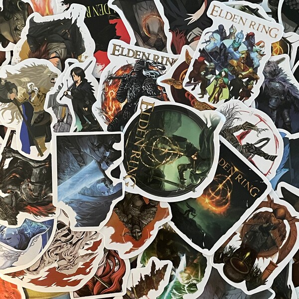 Waterproof Elden Ring Stickers - Etsy