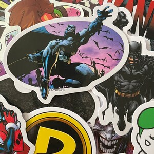 DC Comic Stickers RANDOM Pack of 6 Mystery Pack Waterproof Glossy - Etsy