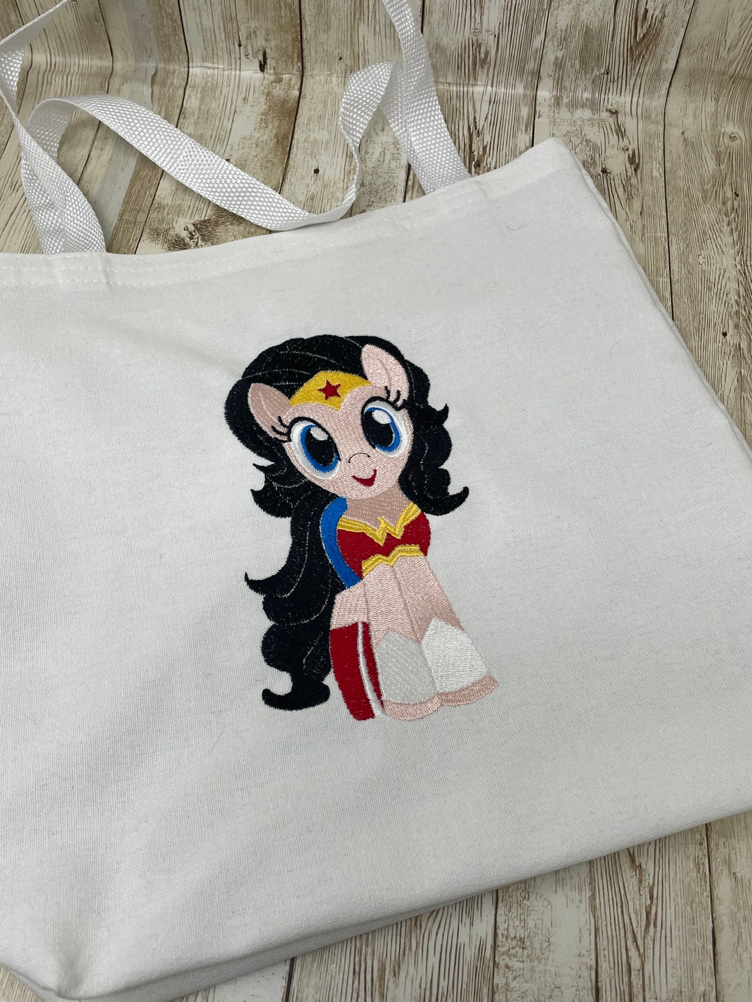 Wonder Woman Pony Canvas Shoulder Bags Tote Bag Everyday Bag Shopping ...