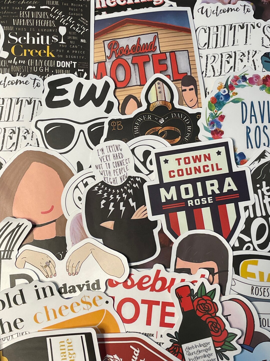 Cute Formerly Rich Family Stickers | RANDOM Pack of 6 | Waterproof ...