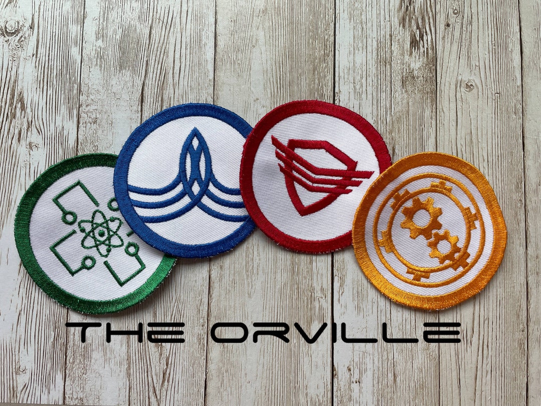 The Orville Show Insignia Patch, Iron-on or Sew-on, Embroidery - Etsy