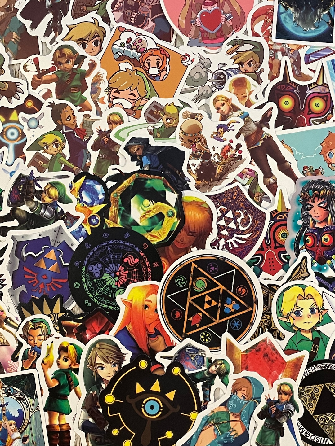 Legend of Zelda Stickers | RANDOM Pack of 6 | Mystery Pack - Etsy