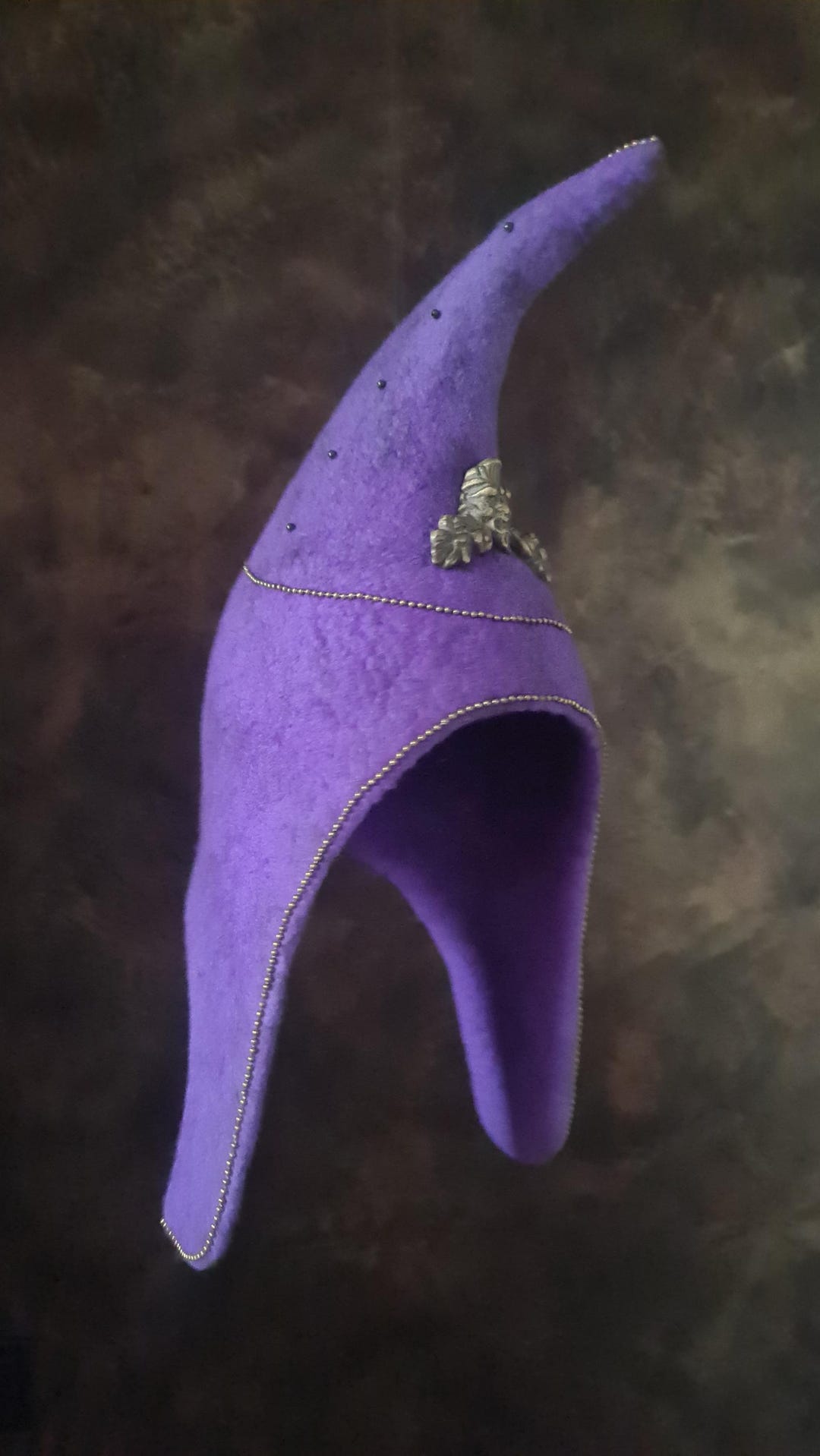 Medieval Hat, Viking Hat, Scythian Cap, Warrion Helmet, Medieval Felted ...