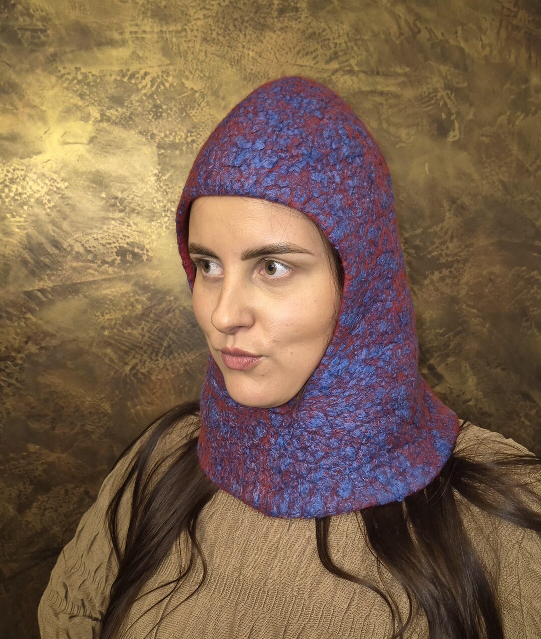 Arming Medieval Cap, Middle Ages Hat, Woolen Viking Hat, Reenactment ...