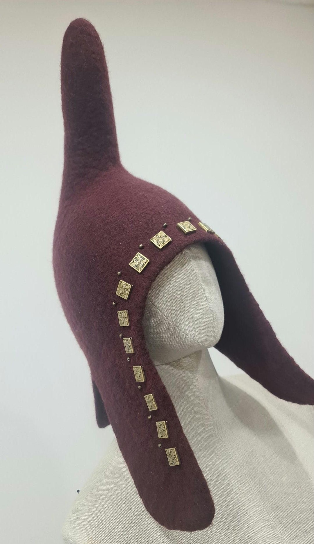 Viking Helmet, Felted Helmet, Medieval Hat, Viking Hat, Costume Party ...