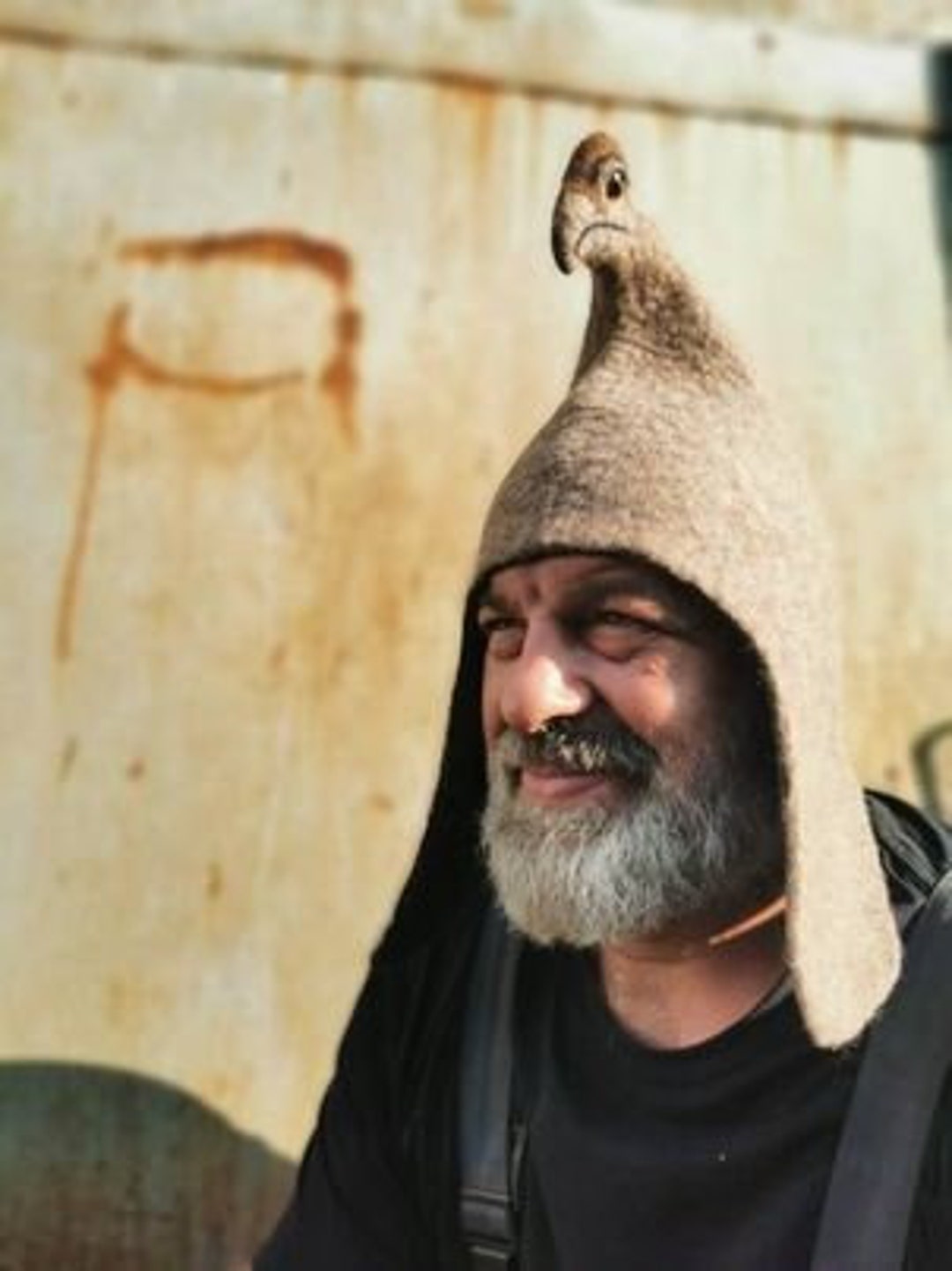 LARP, Hat With Bird, Animal Hat, Theatre Costume, Festival Wear ...