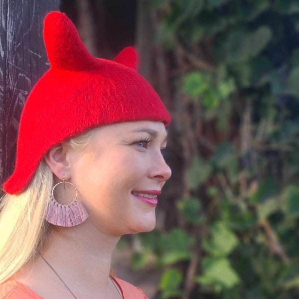 Medieval Horned Hat - Etsy