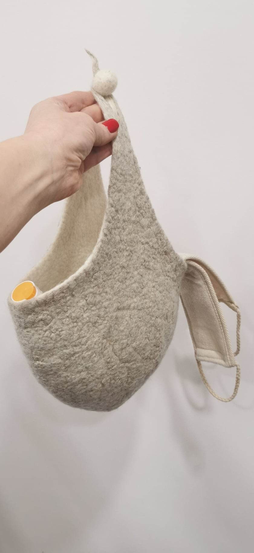 Felted Natural Wool Sauna Hat Unique Hat Unisex Spa Hat Spa - Etsy