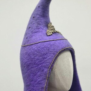 Medieval Hat, Viking Hat, Scythian Cap, Warrion Helmet, Medieval Felted ...