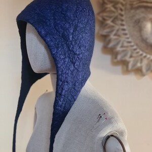 Medieval Wool Cap, Felted Coif Wool Medieval Cap, Medieval Head ...