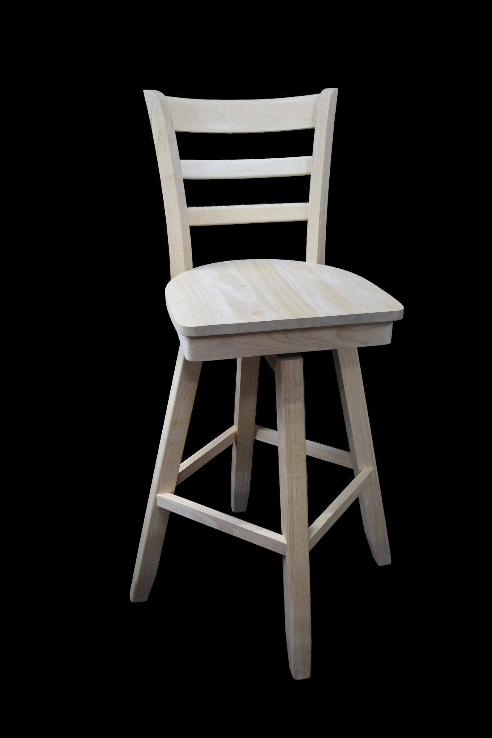 Bingltd Bandy Bar & Counter Stool Unfinished | Etsy