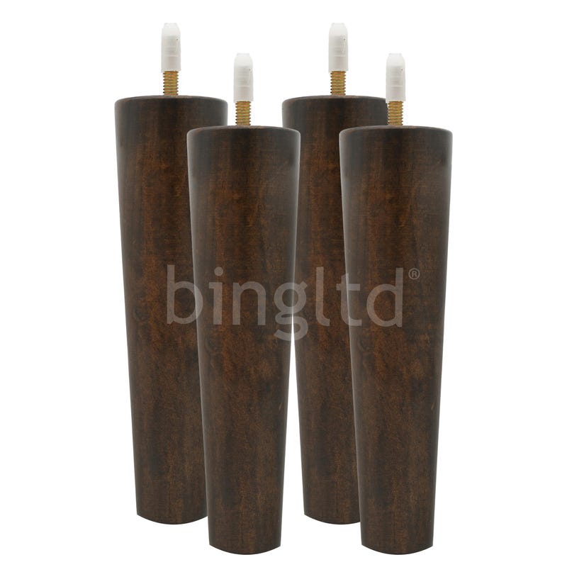 5 Dark Wood Couch Legs - Etsy