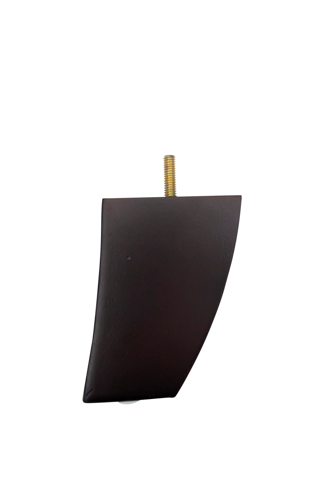 Bingltd - 4 1/2" Tall Cow Horn Hardwood Sofa Leg - Set of 4 (cw1841-rw ...