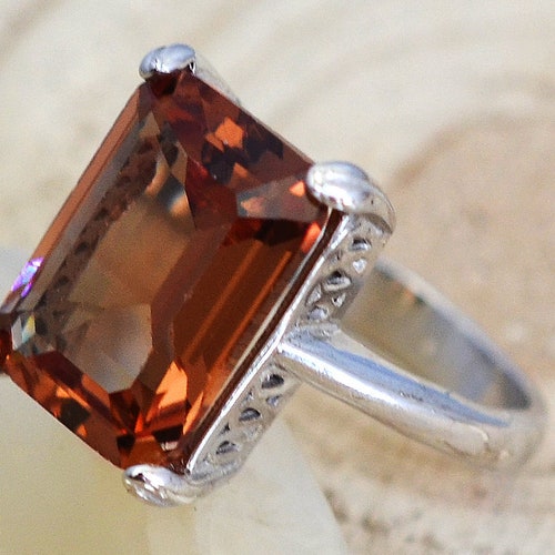 Turkish Handmade Quartz Ring Ottoman Style Ring Silver 925 - Etsy