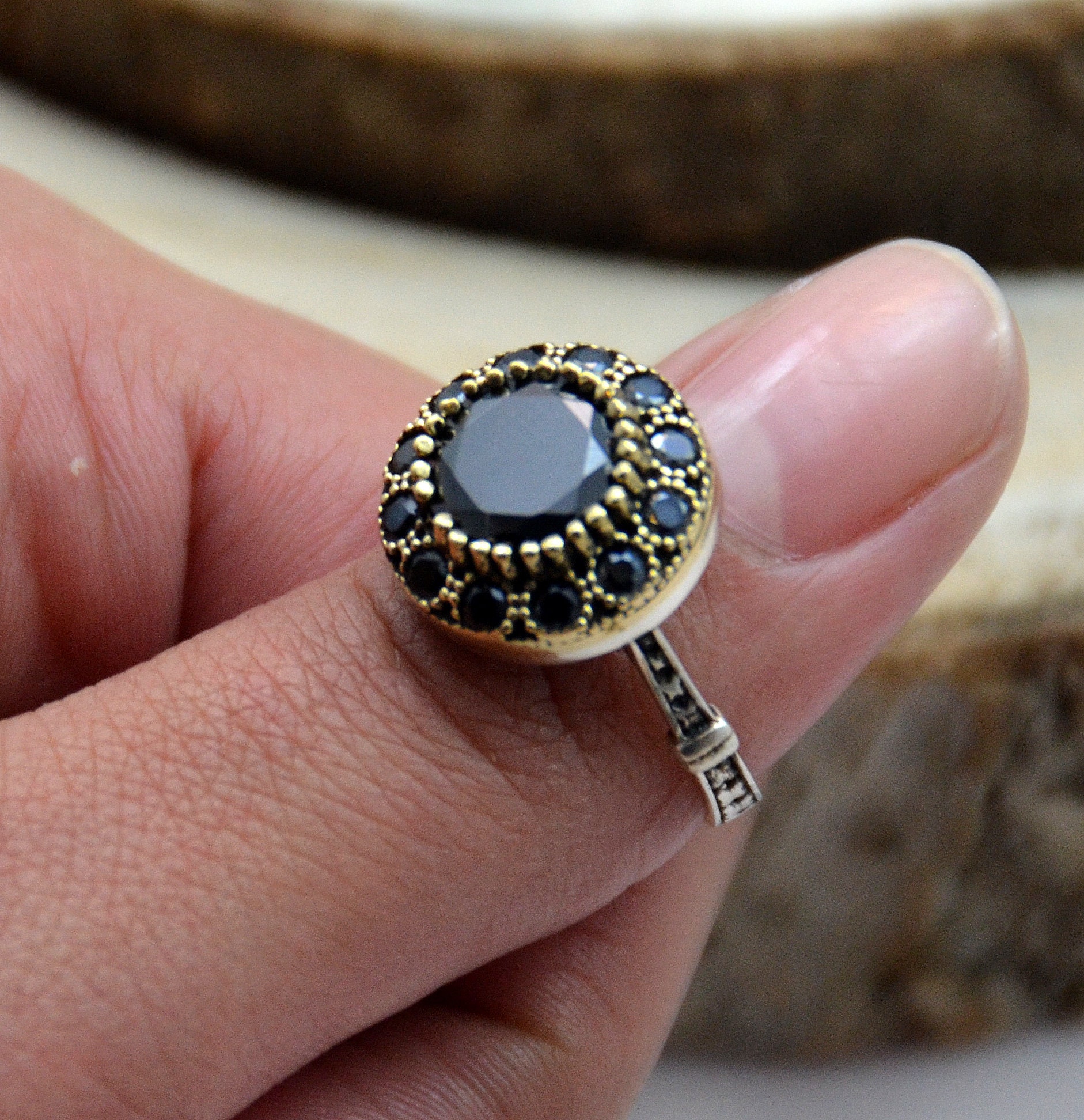 Turkish Handmade Ladies Ring Ottoman Style Ring 925k Sterling - Etsy