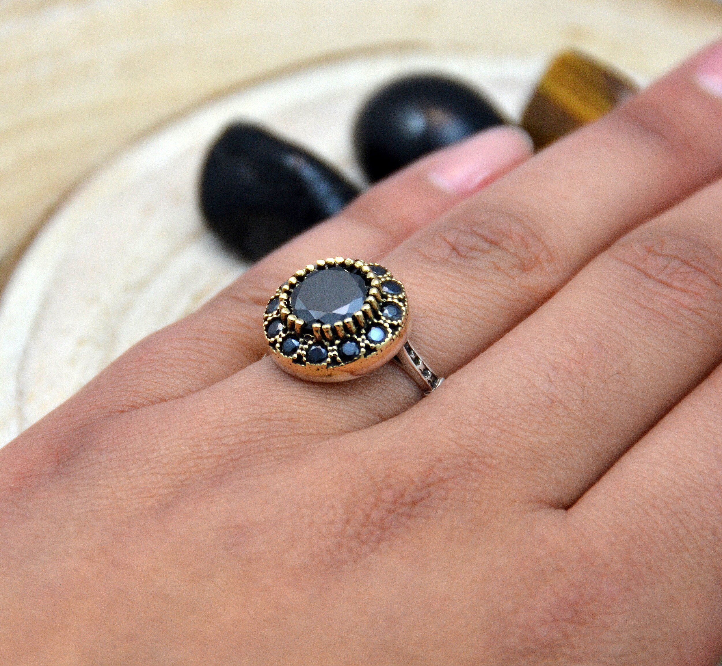 Turkish Handmade Ladies Ring Ottoman Style Ring 925k Sterling - Etsy