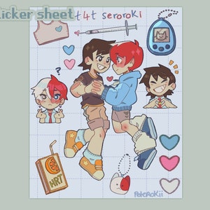 Seroroki Sticker Sheet - Etsy