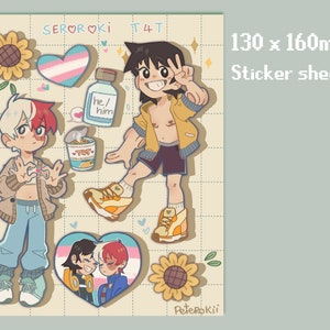 Seroroki Sticker Sheet - Etsy