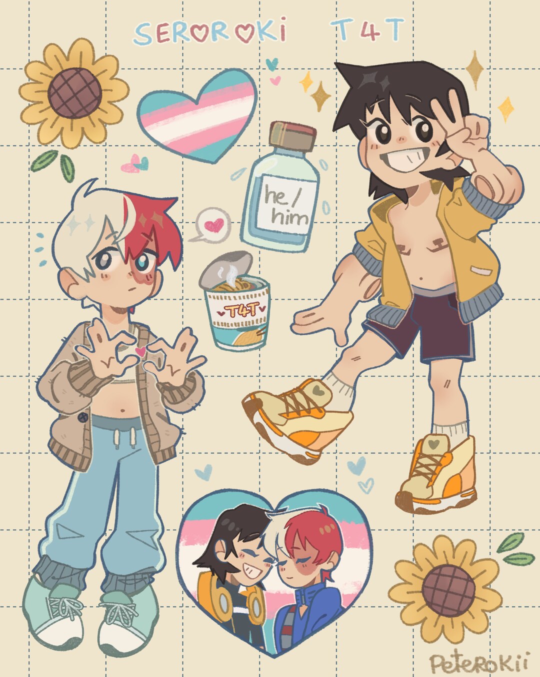 Seroroki Sticker Sheet - Etsy