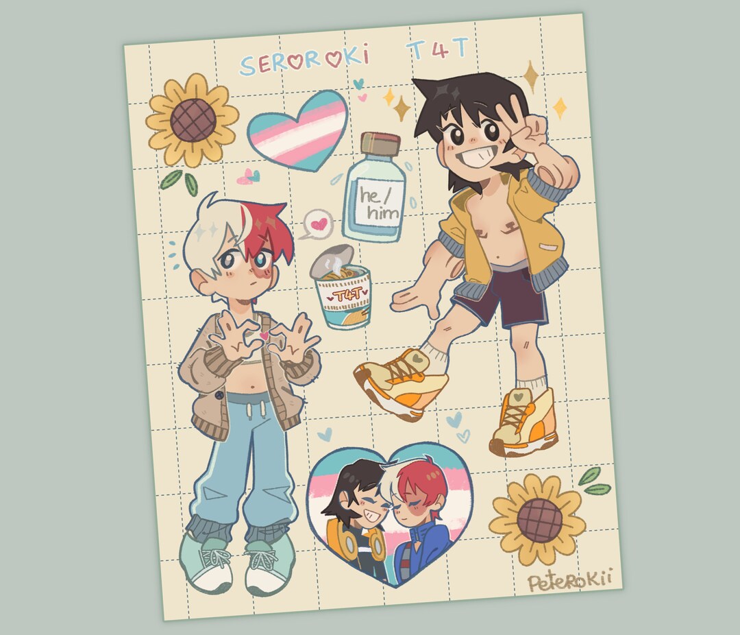 Seroroki Sticker Sheet - Etsy