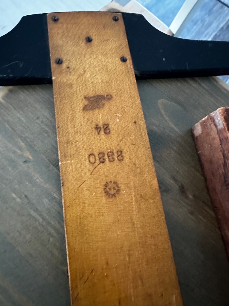 Wood Vintage Level Mid Century & a T Square 2330 24 Tools Industrial - Etsy