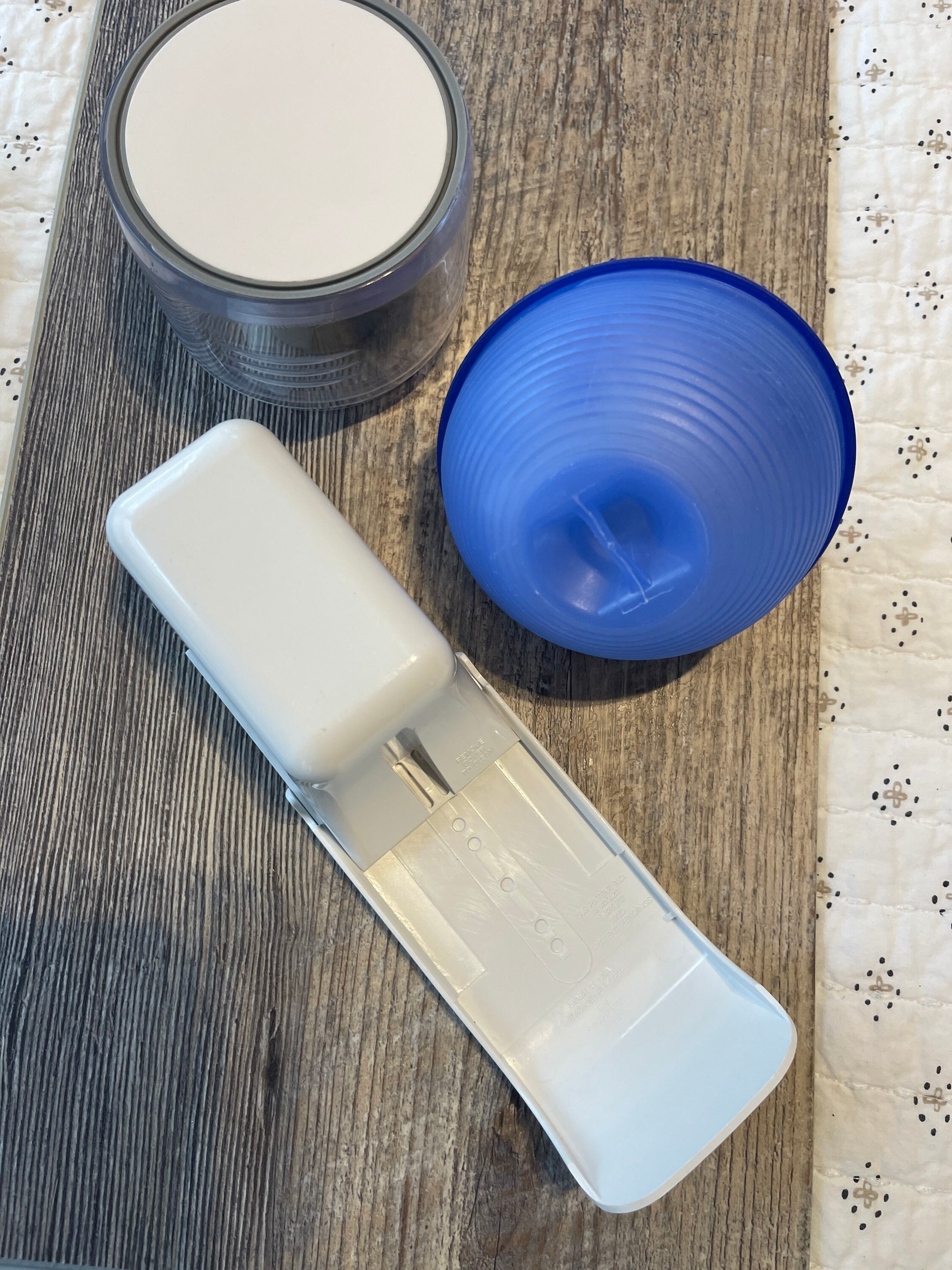 Three Piece Cookware Accessories Pampered Chef Tupperware Measuring Cup ...