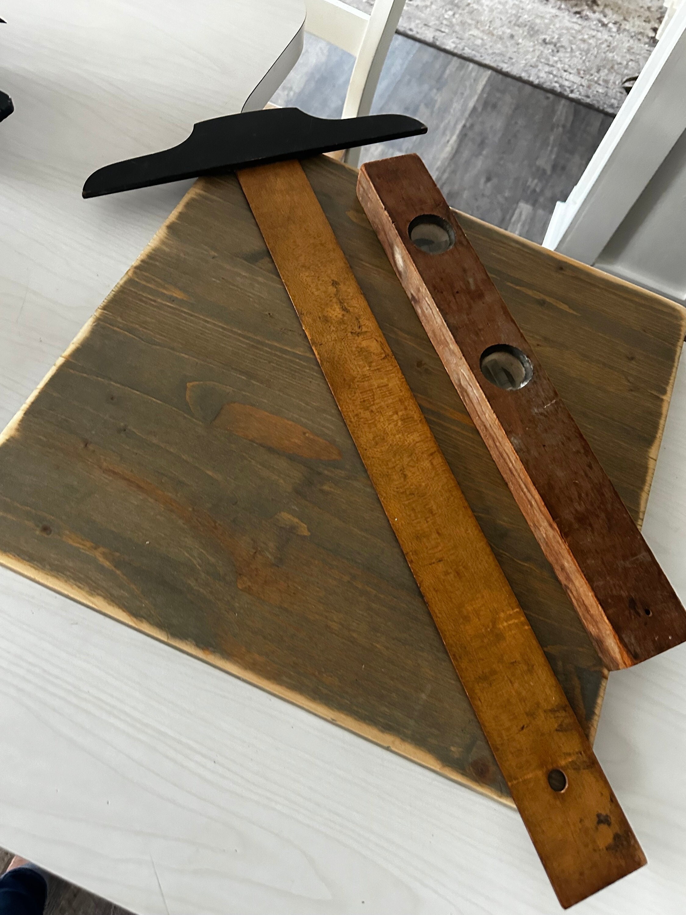 Wood Vintage Level Mid Century & a T Square 2330 24 Tools Industrial - Etsy