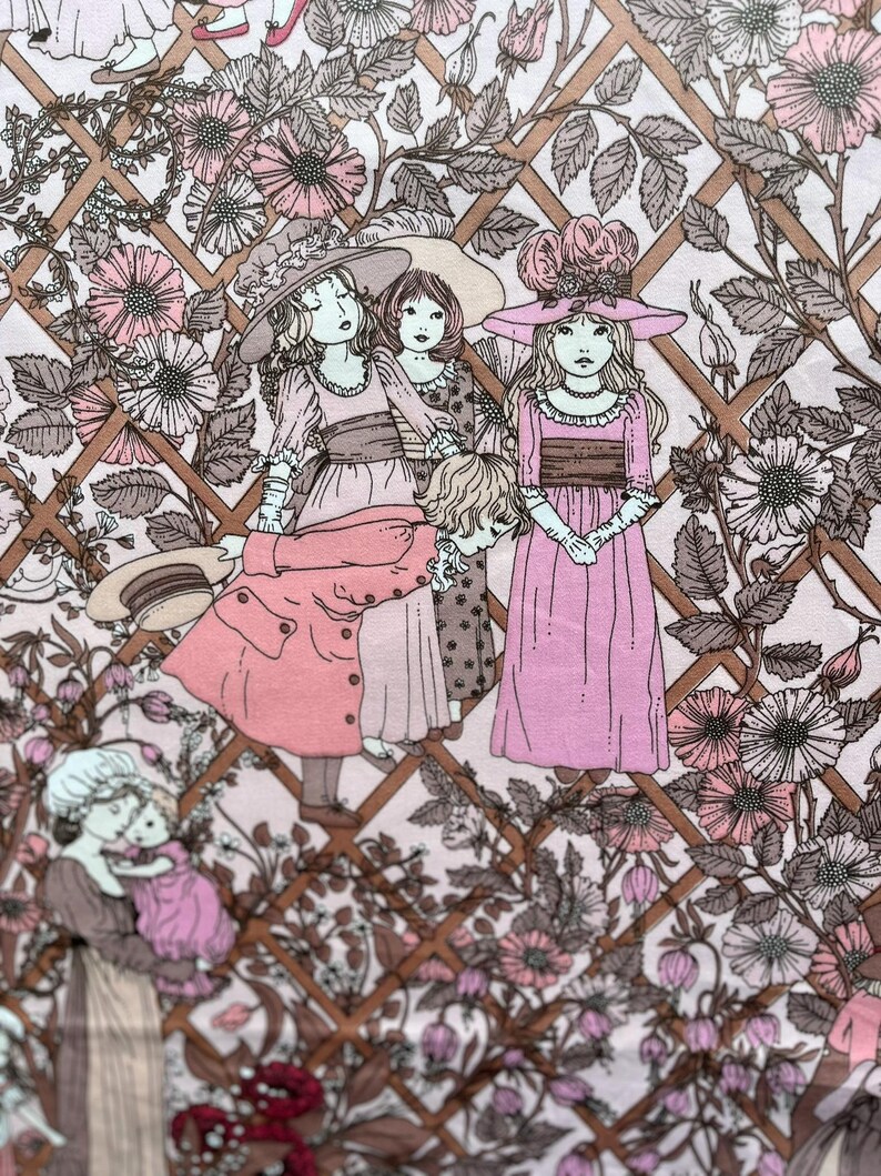 Vintage Jonelle Sugar and Spice Fabric, 1970s John Lewis, Pat Albeck ...