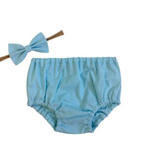 Blue Bloomer, Baby Boy Bloomer, Blue Diaper Cover, Diaper Cover Boy ...