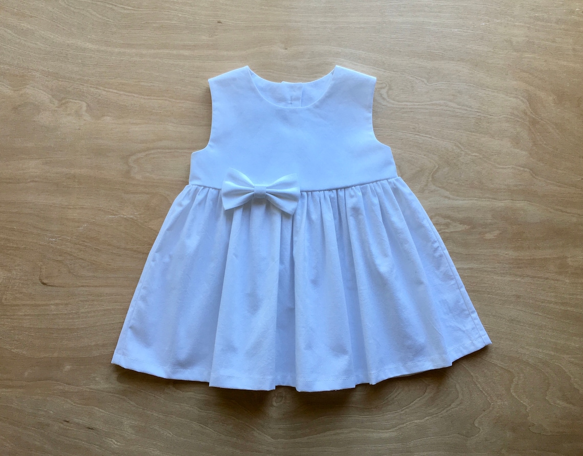 White Dress Baby Girl Clothes Infant Dresses Toddler | Etsy