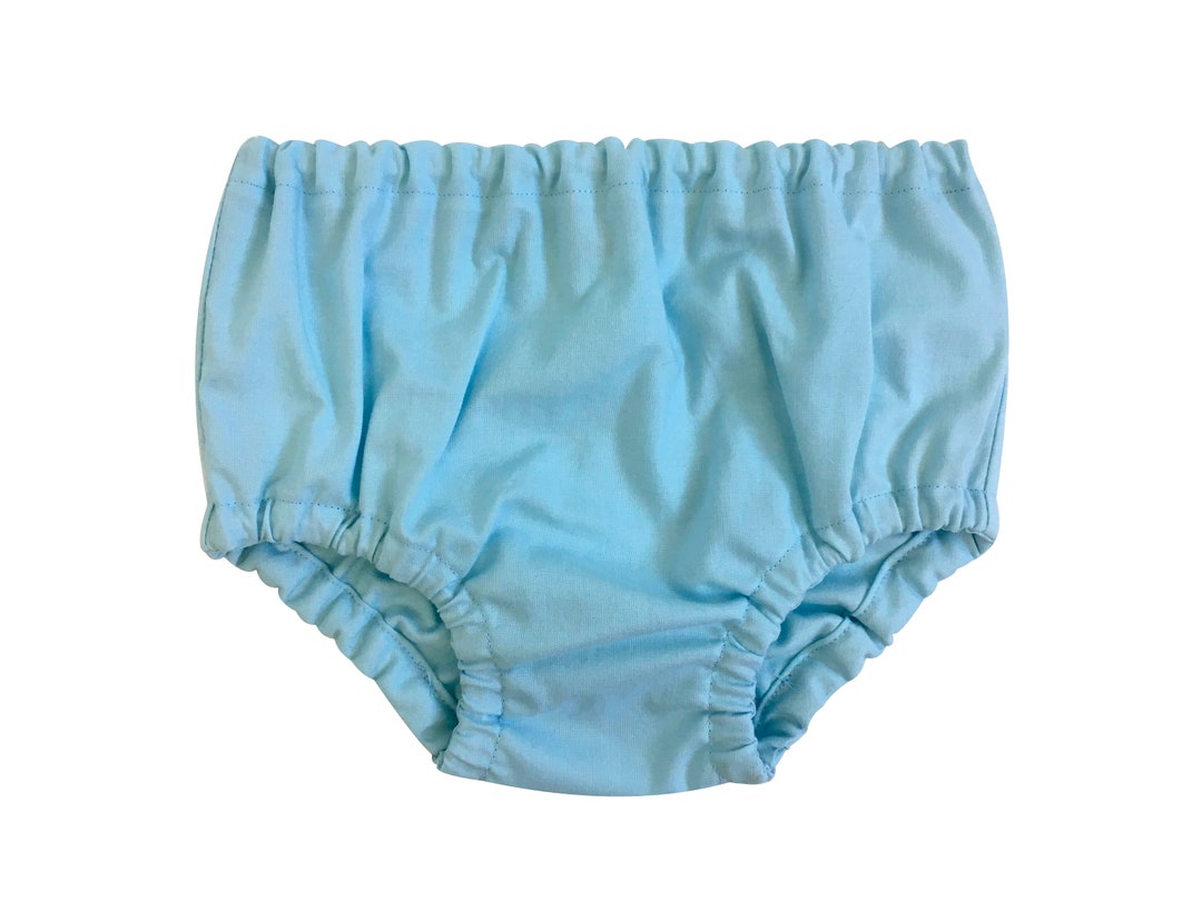 Blue Bloomer, Baby Boy Bloomer, Blue Diaper Cover, Diaper Cover Boy ...