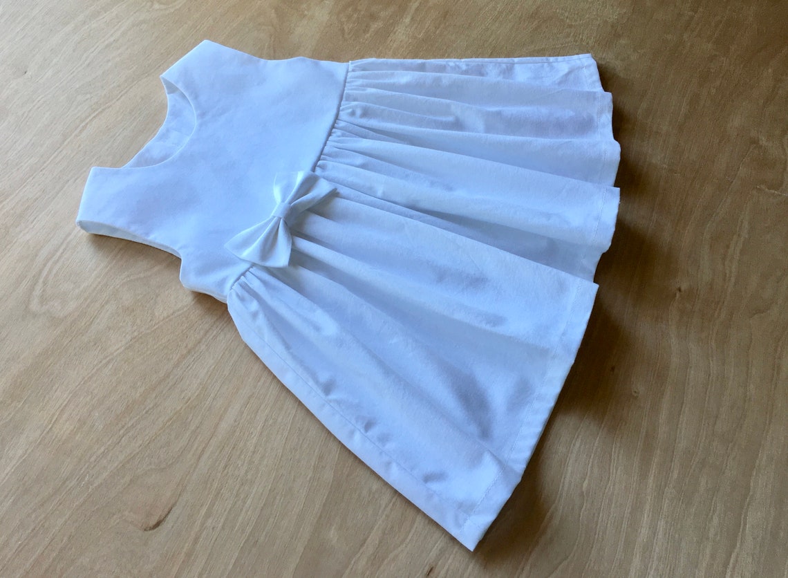 White Dress Baby Girl Clothes Infant Dresses Toddler | Etsy