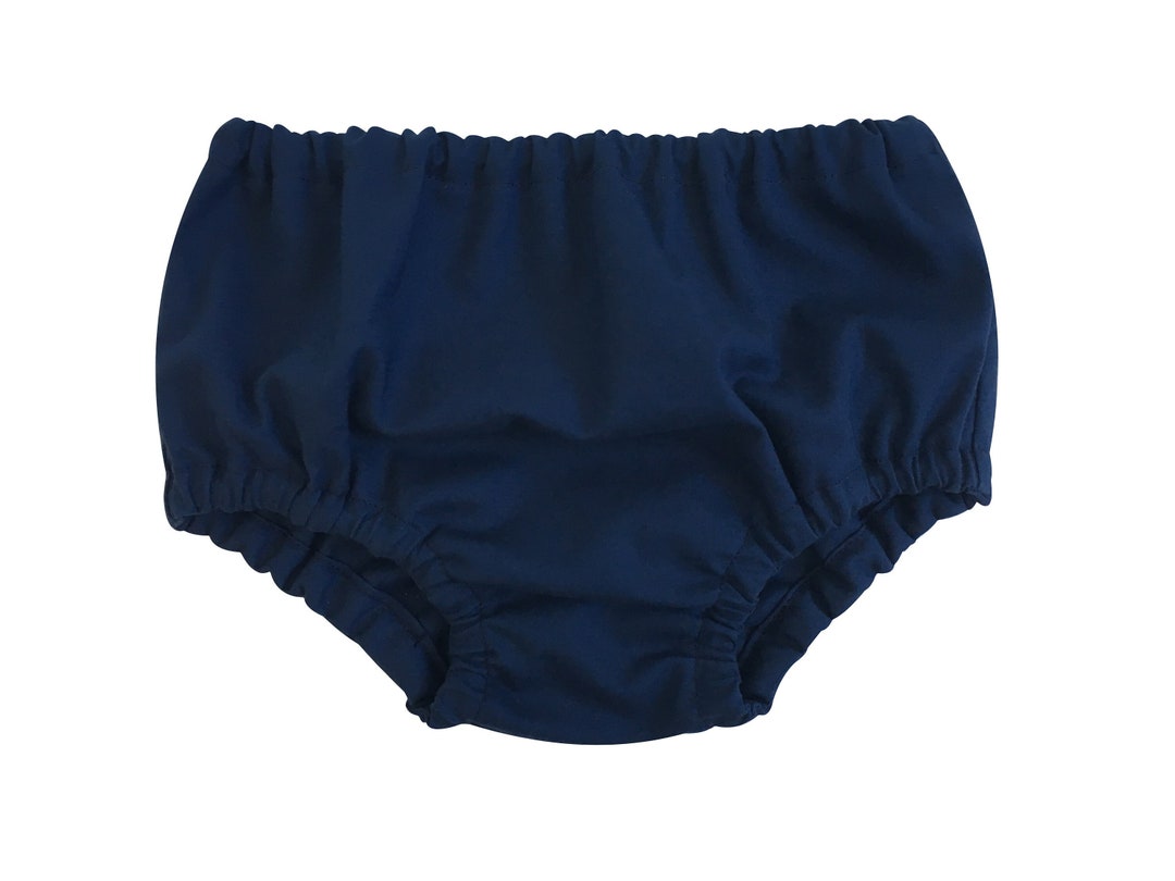 Blue Diaper Cover, Bloomer, Navy Blue Bloomer, Diaper Cover Boy, Baby ...