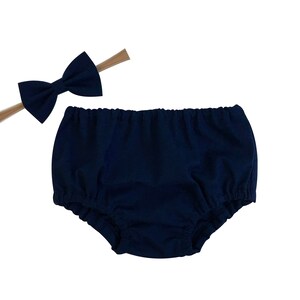 Blue Diaper Cover, Bloomer, Navy Blue Bloomer, Diaper Cover Boy, Baby ...
