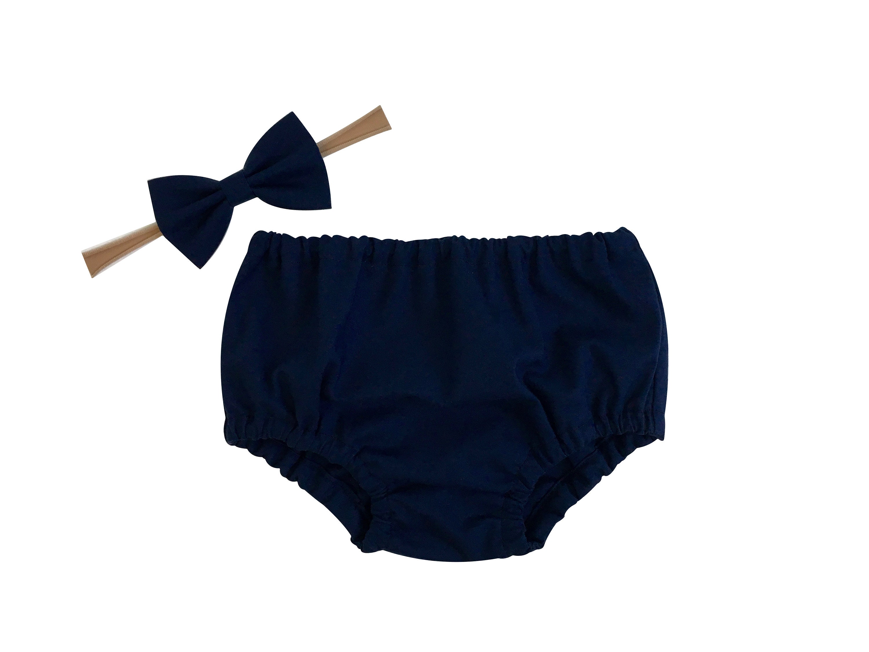 Blue diaper cover bloomer navy blue bloomer diaper cover | Etsy