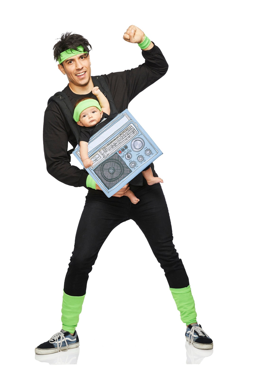 Gym Instructor and Boombox Baby Carrier Costume - Etsy