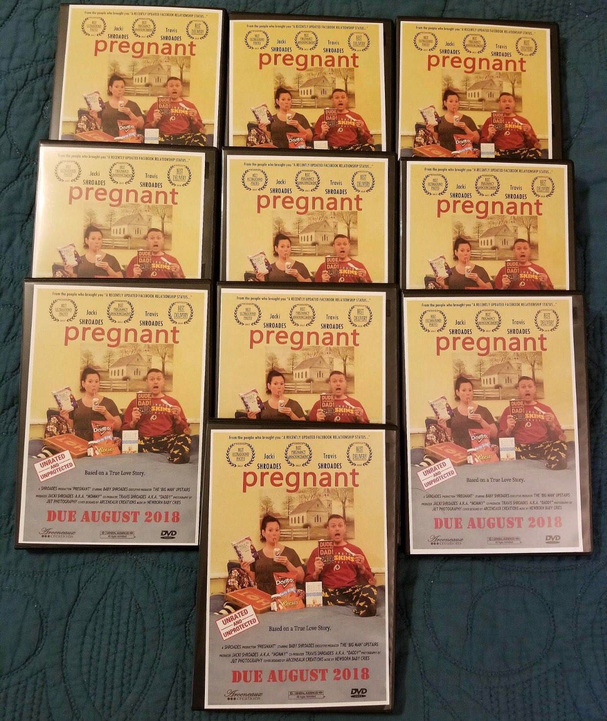 Whats One More Movie Poster Pregnancy Announcement Social | Etsy Australia