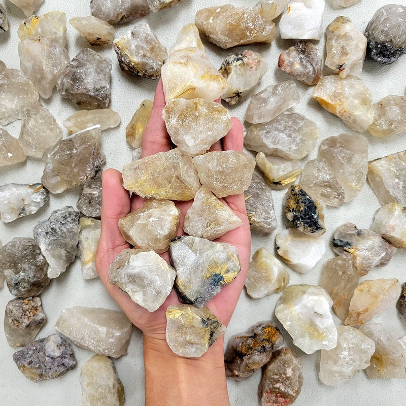 Rutilated Quartz - Etsy
