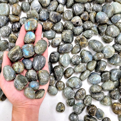 Small Tumbled Stones Premium Mix Bulk Tiny Crystal Tumbles - Etsy