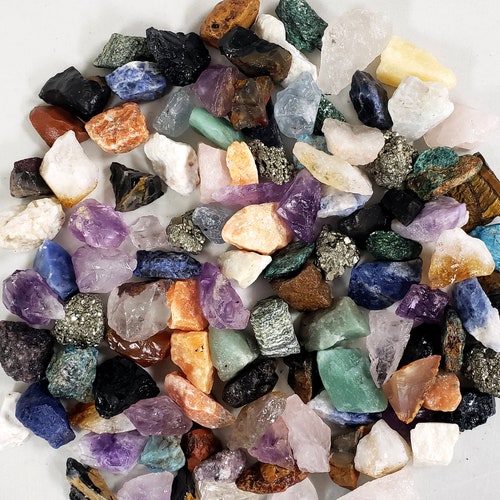 Raw Crystal Chunks 1 to 2 Assorted Crystals Bulk - Etsy