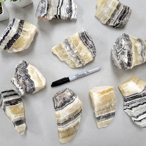 Large Zebra Calcite Crystal Slabs From Mexico, Giant Natural Stones for ...