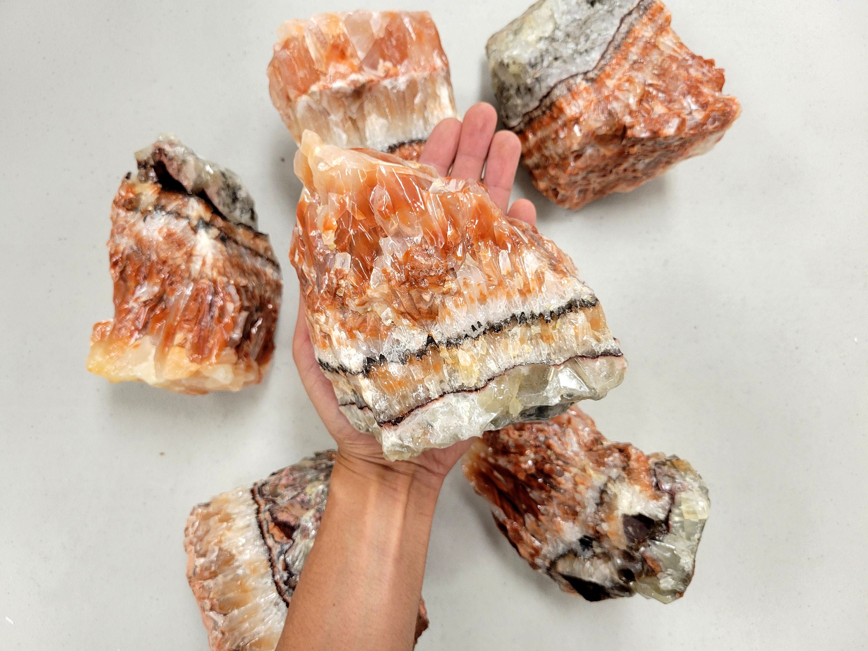Jumbo Calcite Crystal Chunk Large Crystals for Home Décor - Etsy