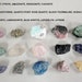15 Raw Crystals Set - Mixed Rough Gemstones - Assorted Lot Beginner's ...